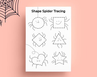 Shape Worksheet - Etsy