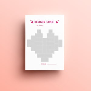 Brick Themed Reward Chart Printable Reward Chart Reusable - Etsy