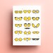 Glasses Themed Reward Chart, Printable Reward Chart, Kids Prize Chart ...