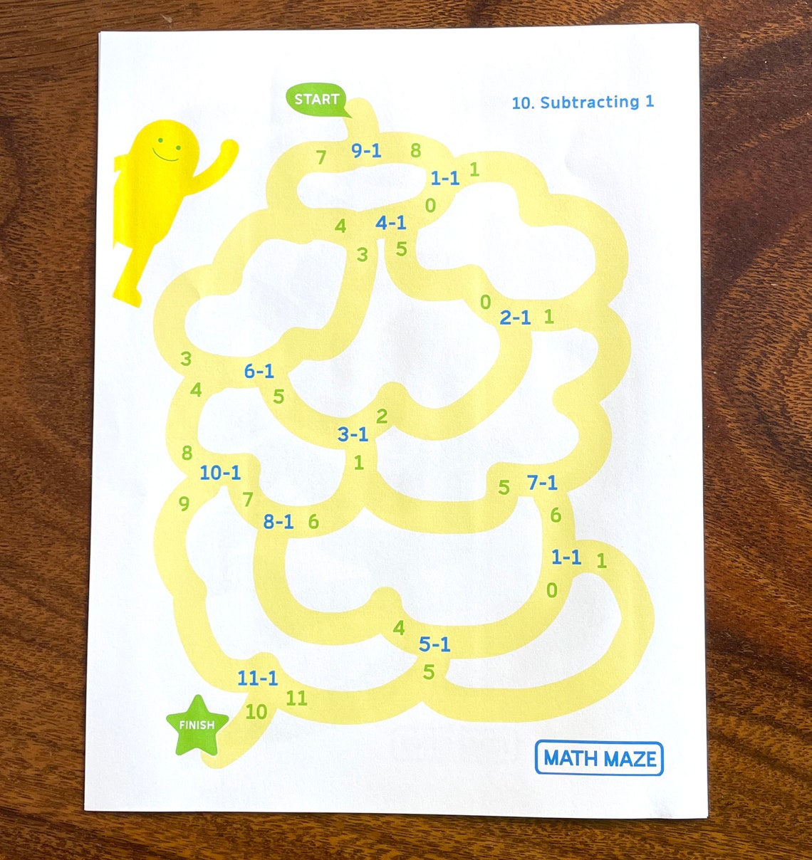 Math Maze for Kids, Printable Maze, Easy Maze, Kids Maze, Math Activity ...