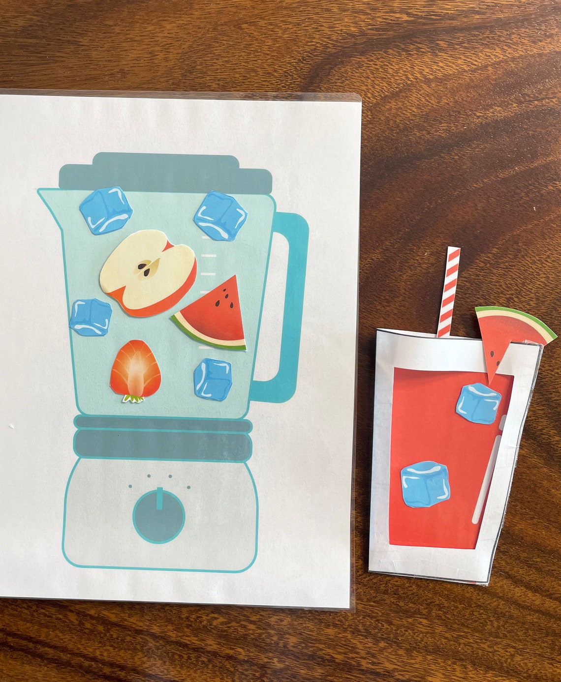 Make Smoothie, Smoothie Shop, Pretend Play, Dramatic Play, Color ...