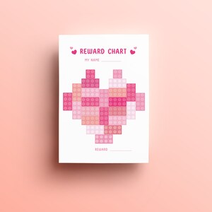 Brick Themed Reward Chart Printable Reward Chart Reusable - Etsy