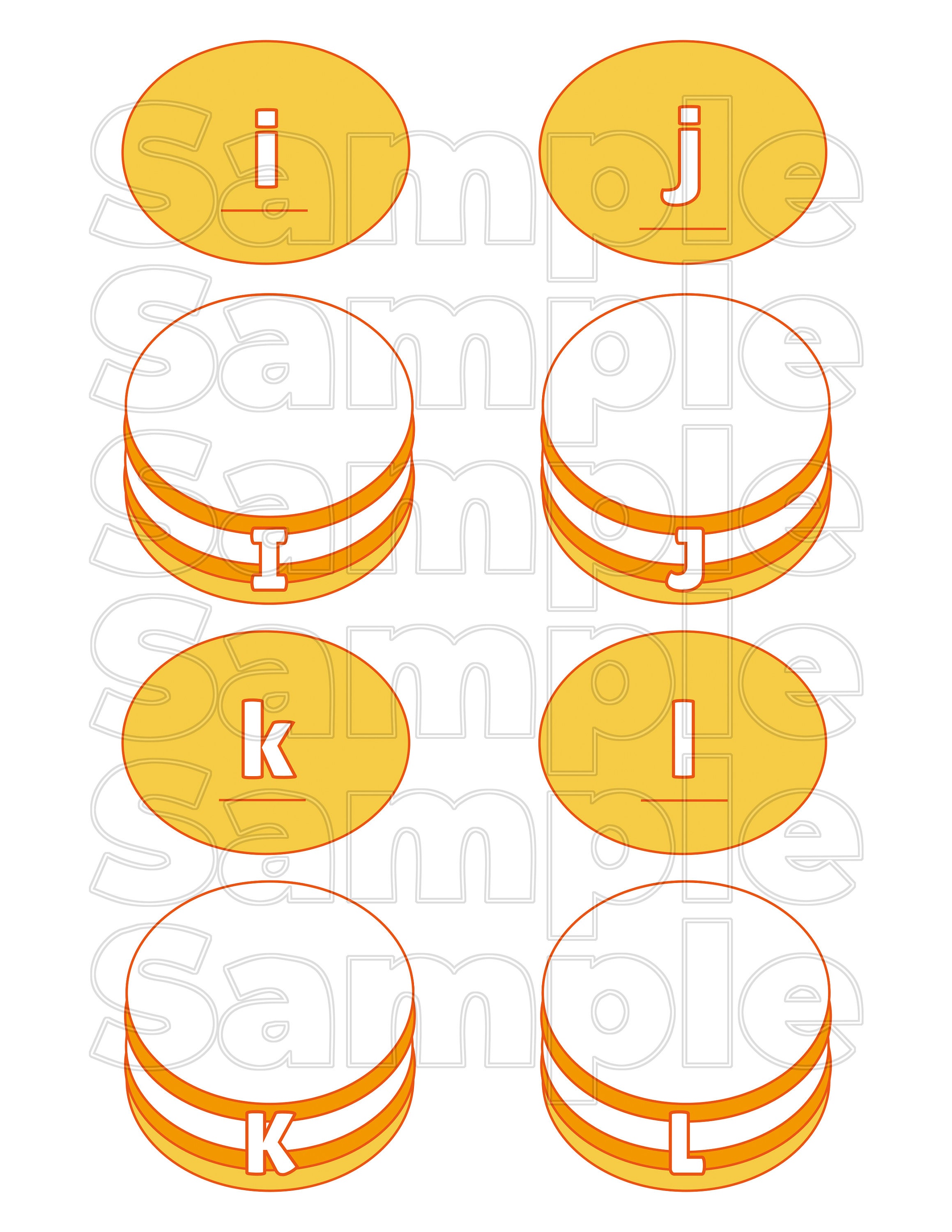 Macaron Alphabet Match, Uppercase and Lowercase Letters, Alphabet ...