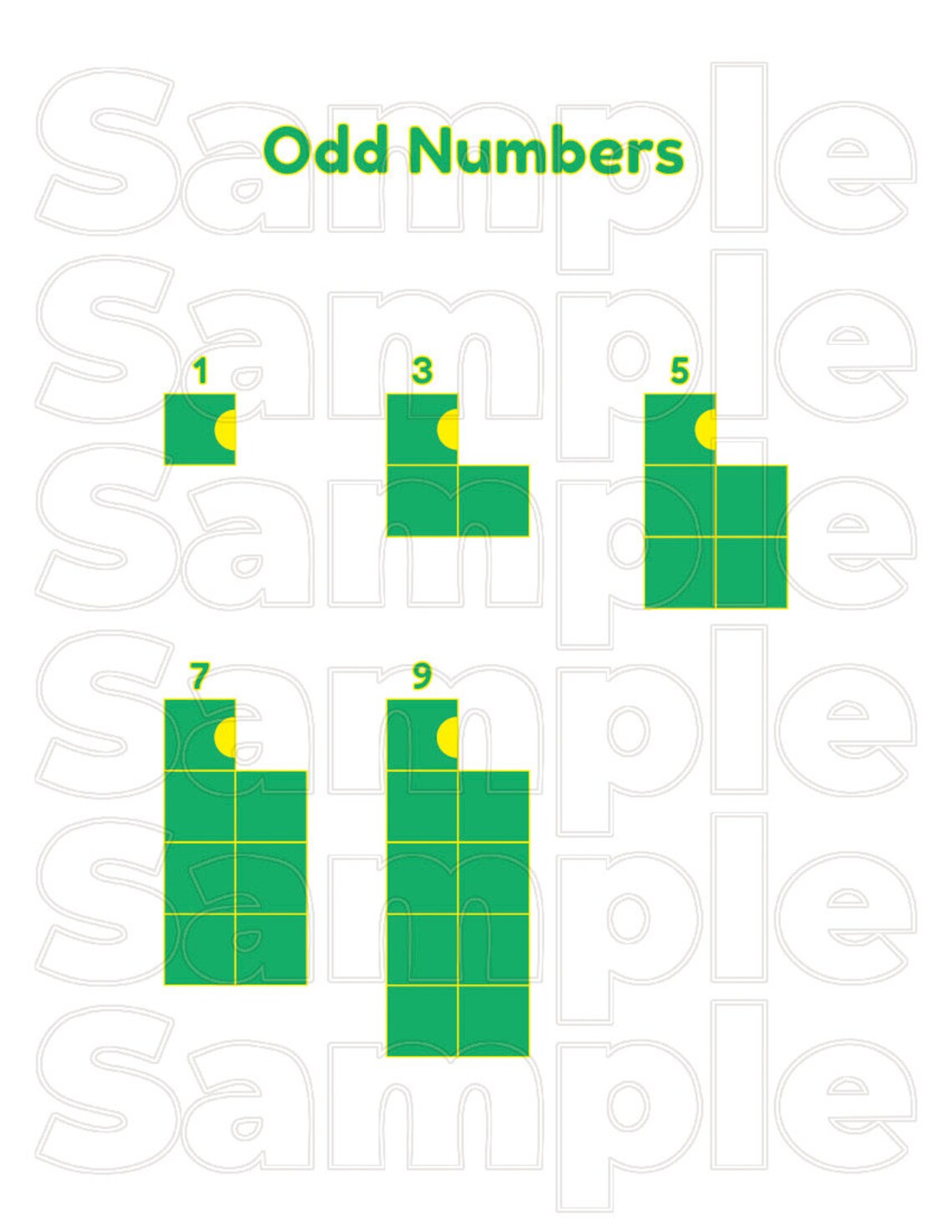 Odd and Even Numbers, Math Matching, Learning Binder, Montessori Math ...