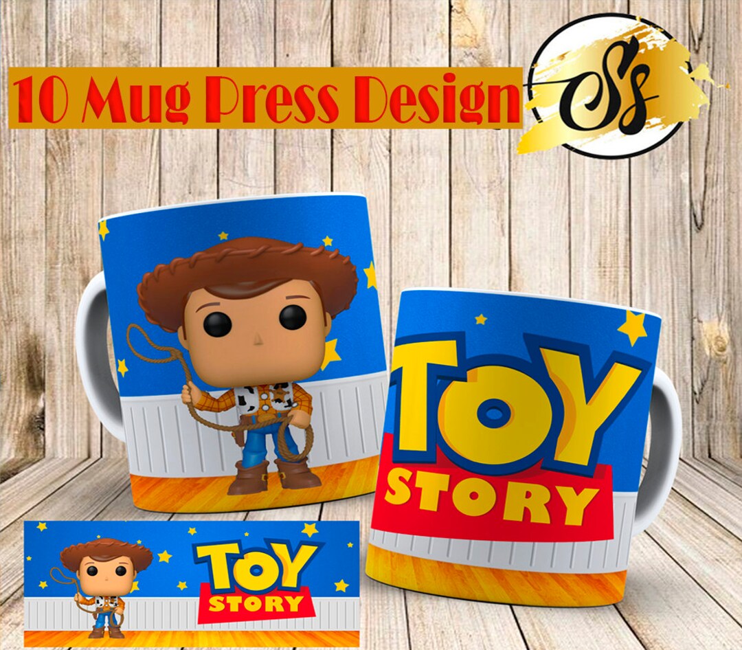 Bundle Toy Story Mug Press, Toy Story Mug Design, Toy Story Mug ...