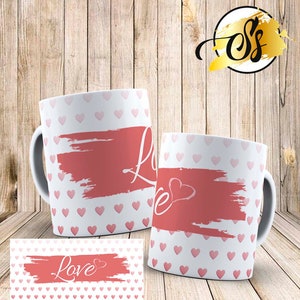 Love Mug Press, Love Mug Press Design, Love Mug Design Template, Love ...
