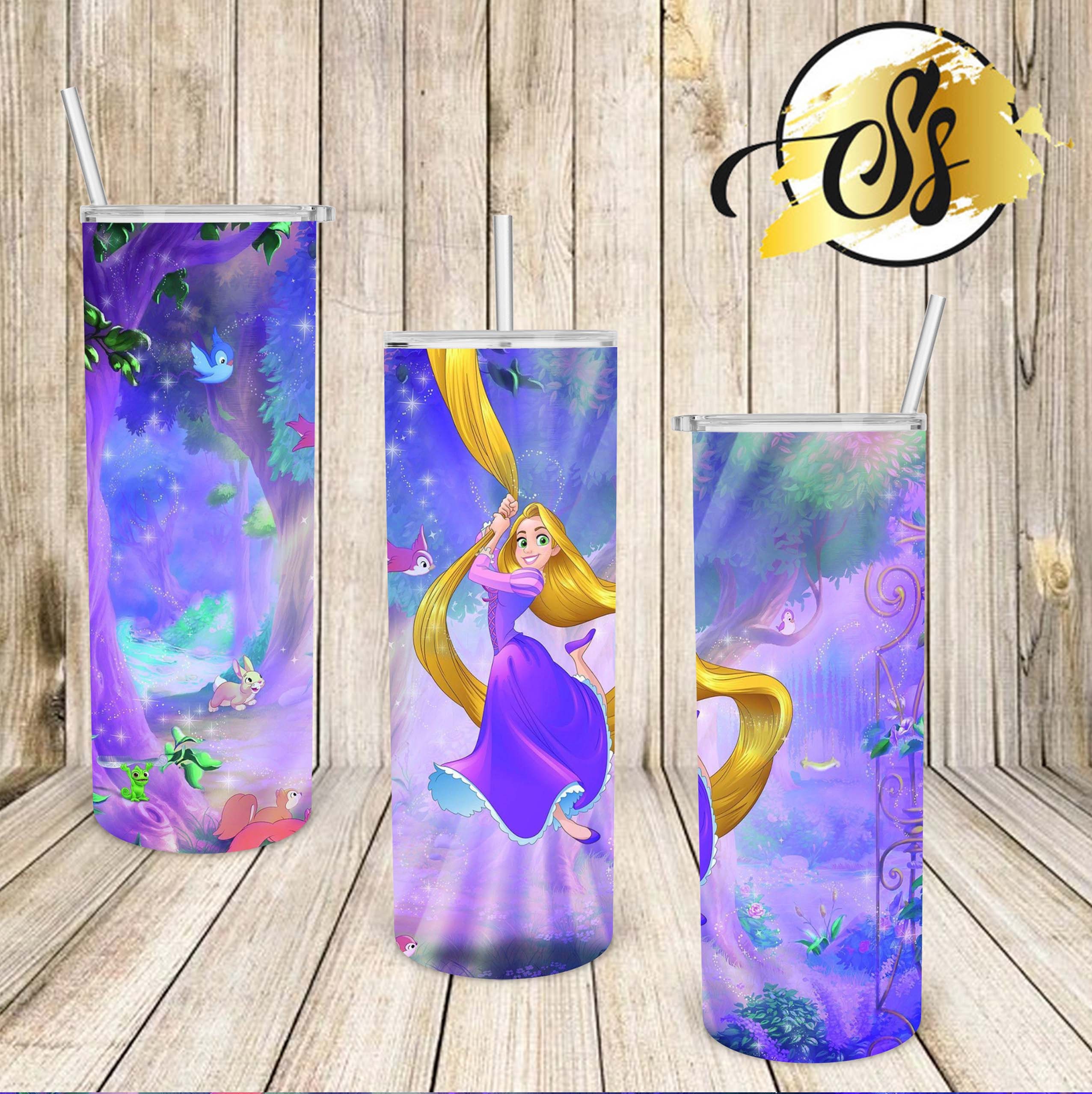 Tangled Skinny Tumbler, Tangled Tumbler Sublimation, Tangled Skinny ...