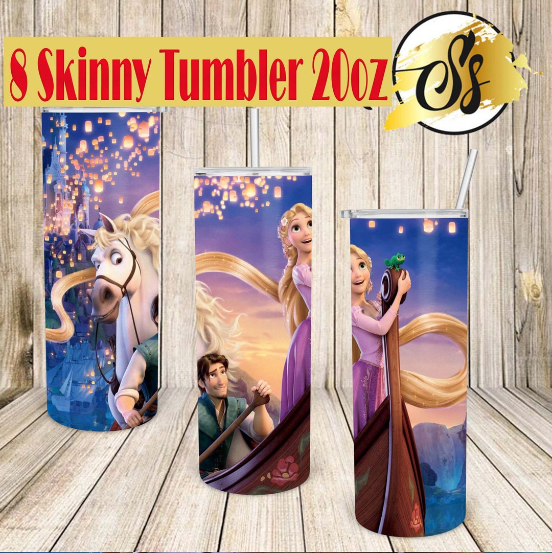 Tangled Skinny Tumbler, Tangled Tumbler Sublimation, Tangled Skinny ...