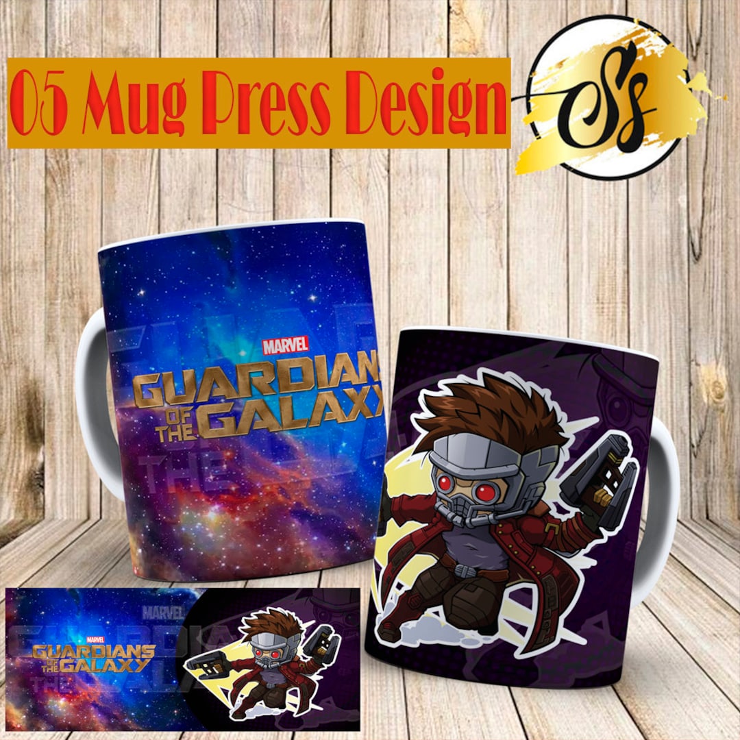 Bundle, Guardians of Galaxy Mug Design Template, Guardians Mug Press ...