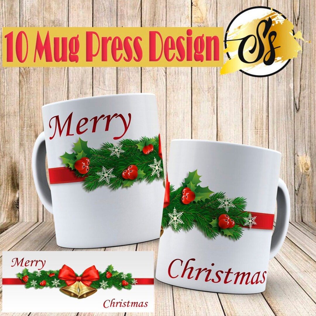 Christmas Mug Design, Christmas Mug Press Design, Christmas Mug Design ...