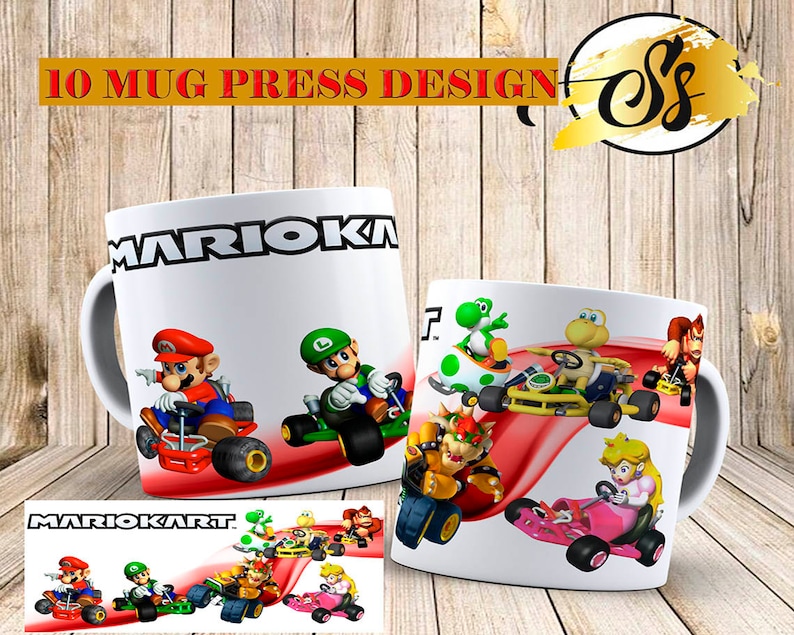 10 Super Mario Mug Press, Super Mario Mug Design, Super Mario Mug ...