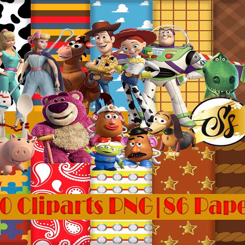 Toy Story Clipart - Etsy