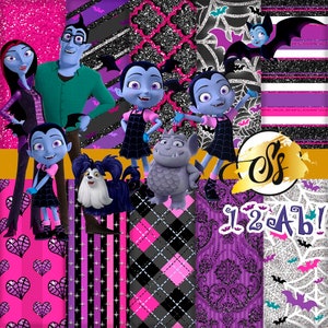 Vampirina Clipart, Vampirina PNG, Vampirina Birthday, Vampirina Digital ...