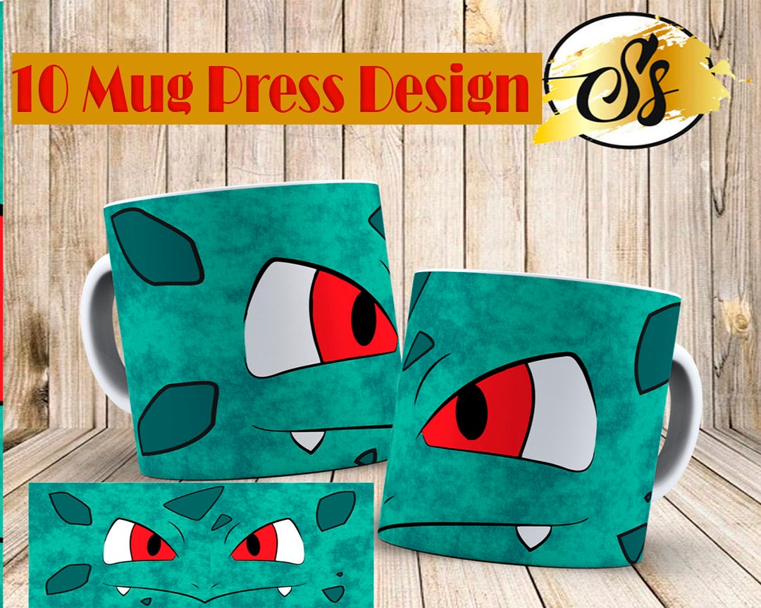 Pokemon Mug Press Design, Pokemon Mug Design, Pokemon Mug Design ...