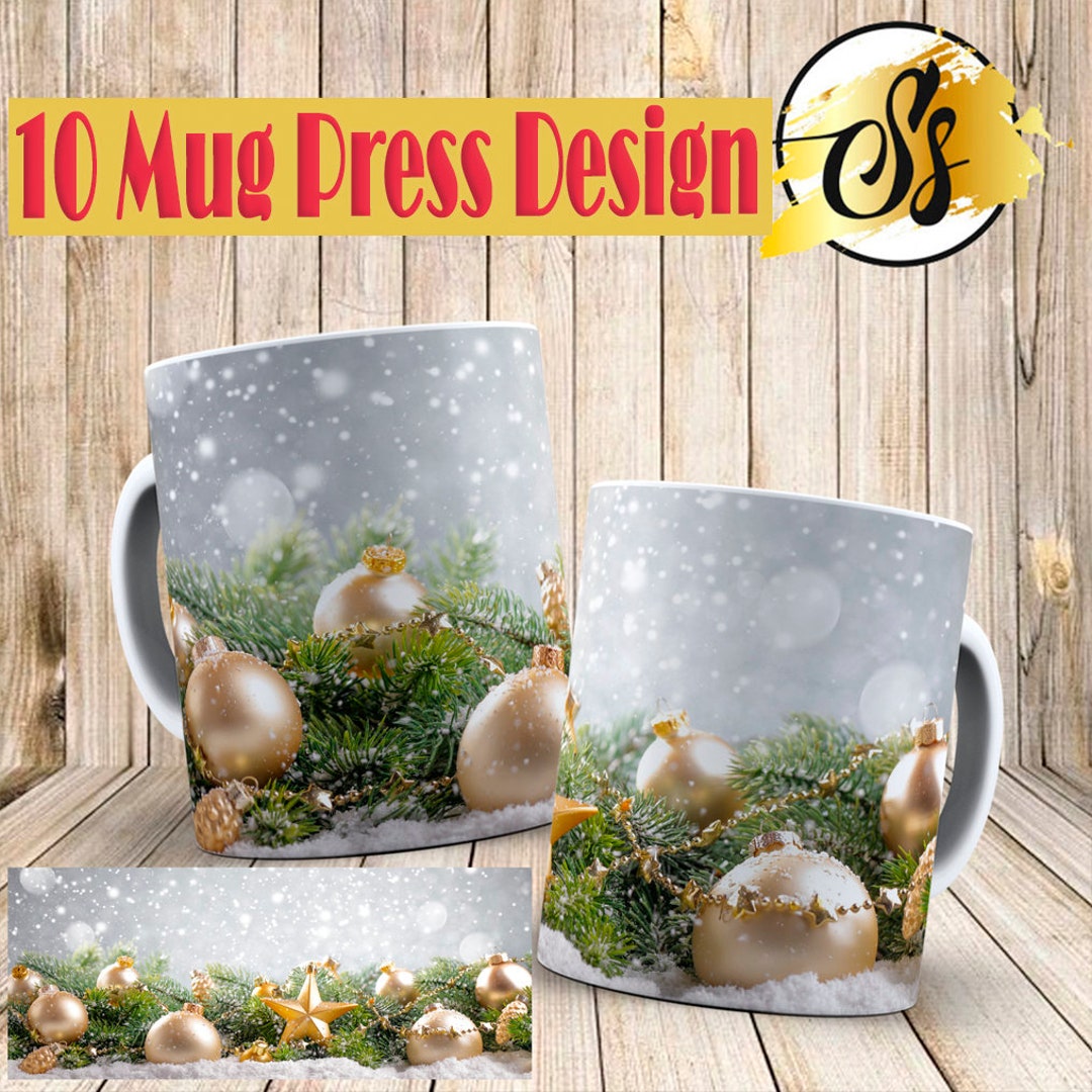 Christmas Mug Design, Christmas Mug Press Design, Christmas Mug Design ...