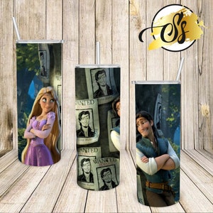 Tangled Skinny Tumbler, Tangled Tumbler Sublimation, Tangled Skinny ...