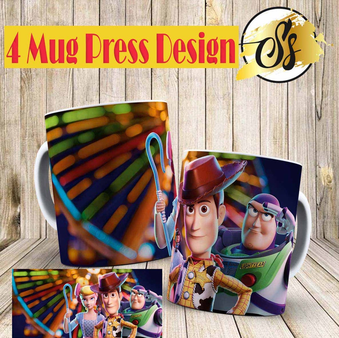 Toy Story Mug Press, Toy Story Mug Design, Toy Story Mug Press Design ...