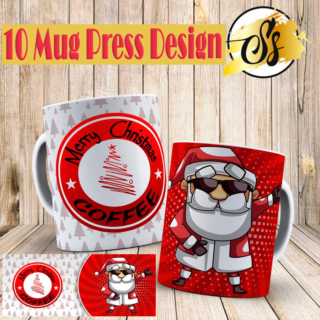 Christmas Mug Design, Christmas Mug Press Design, Christmas Mug Design ...