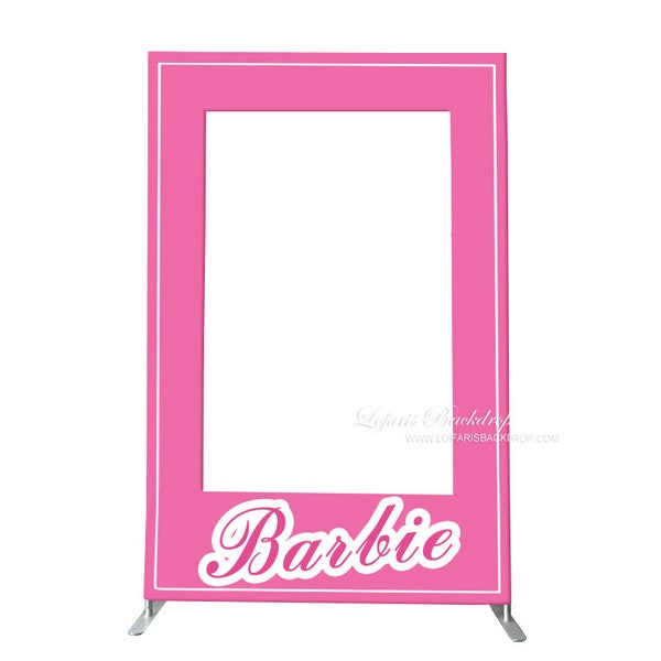 Barbie Photo Booth Box Template - Etsy