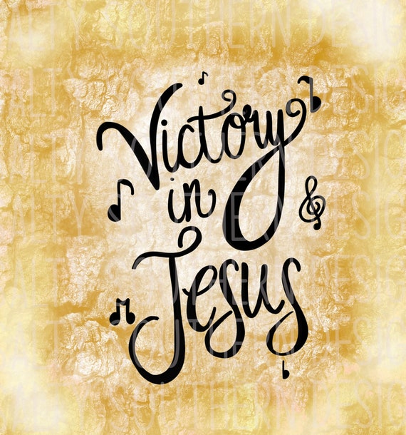 Victory In Jesus Clip Art