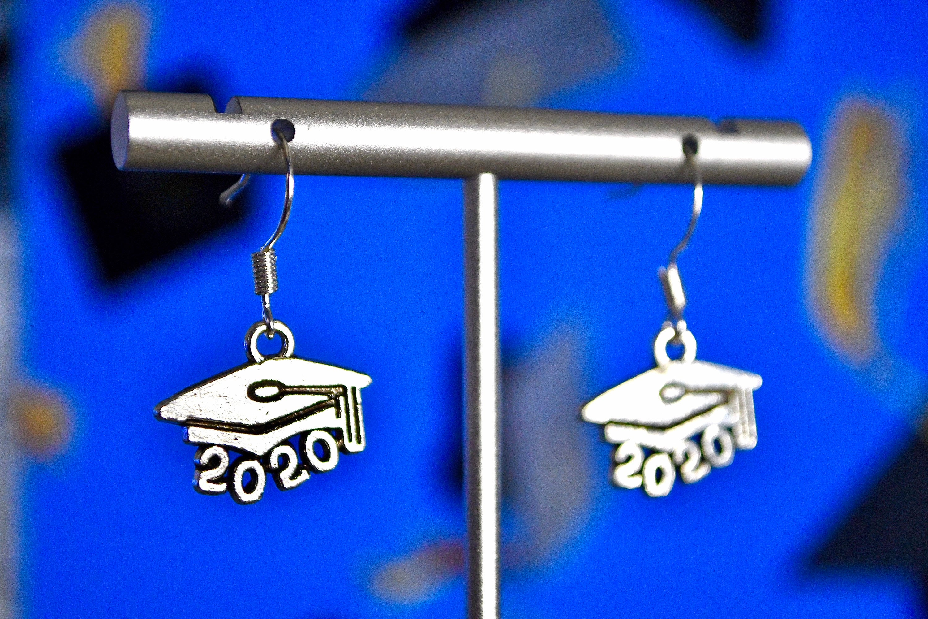 Graduation 2020 Earrings -clip-on Earrings Hypoallergenic Hooks -fun ...