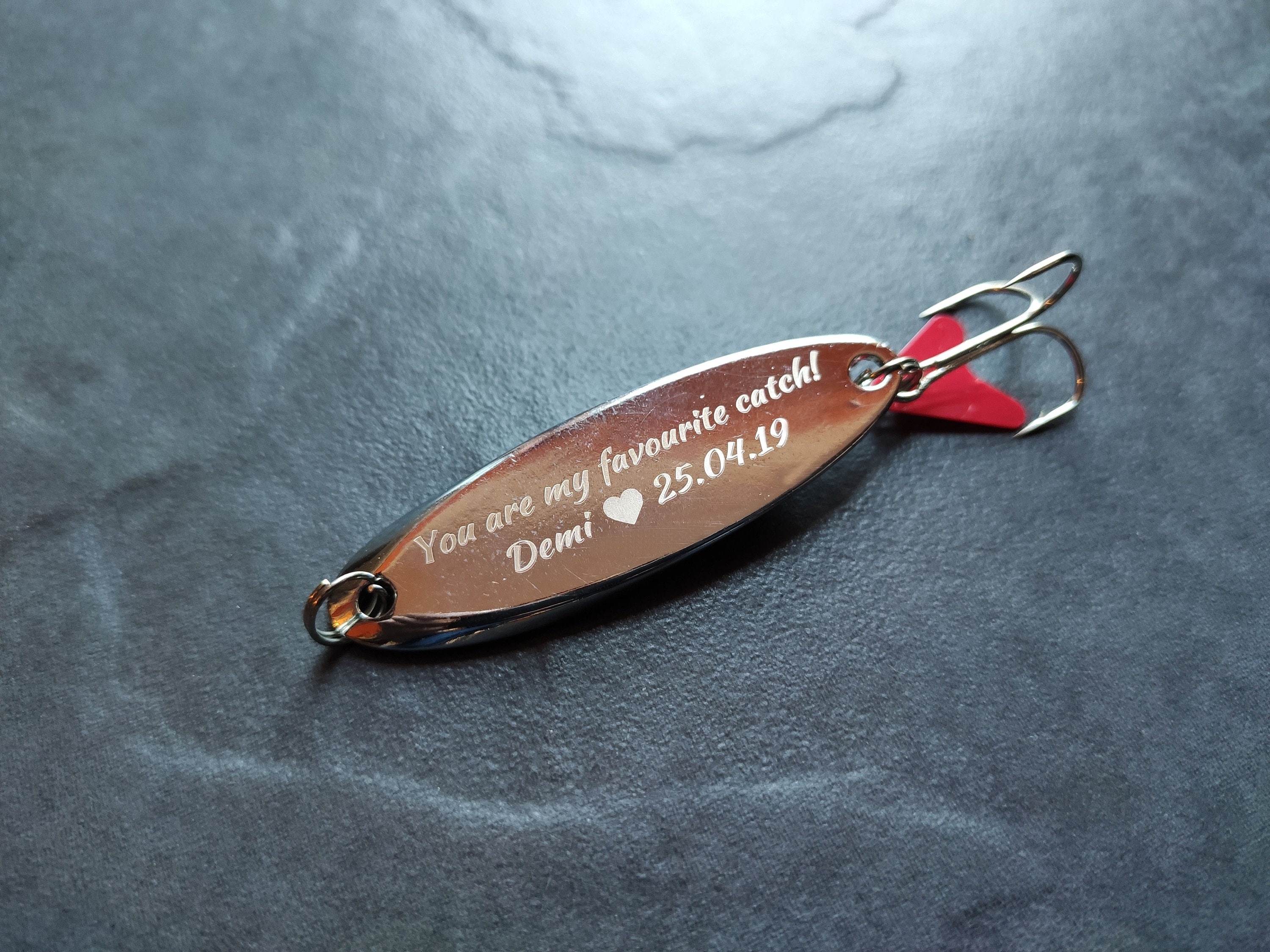Personalised Laser Engraved Fishing Lure Best Gift for - Etsy UK