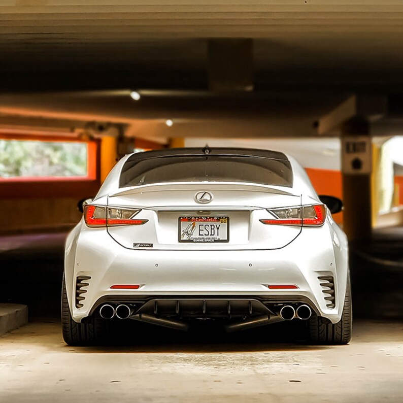 Lexus RC Rear Diffuser Fins (set of 5) - Etsy Canada