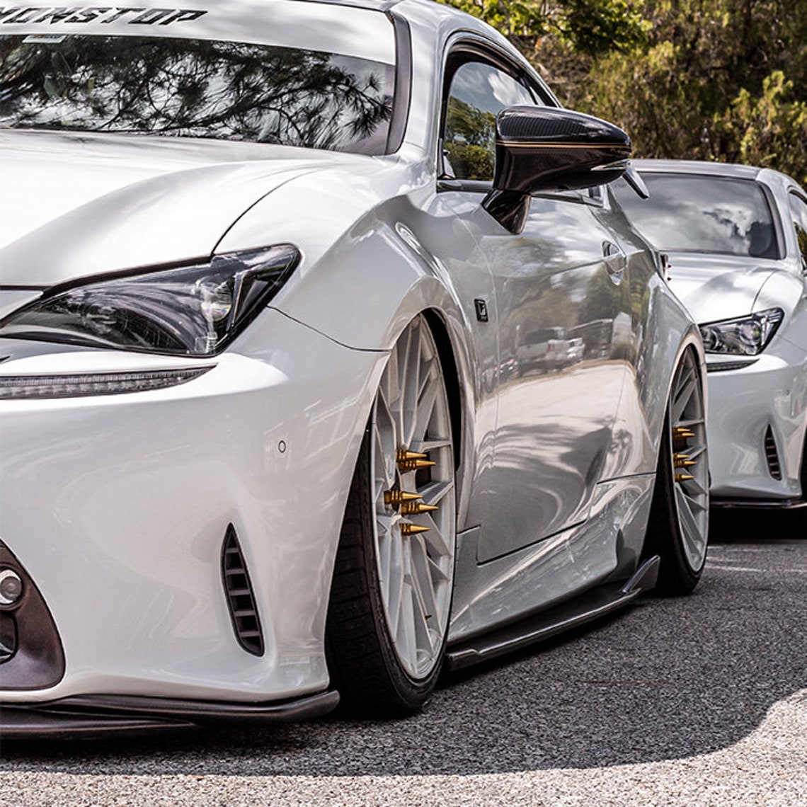 Lexus RC Front Bumper Louver Vents/grille Inserts (pair) - Etsy