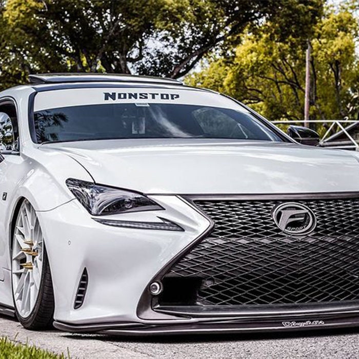 Lexus RC Front Bumper Louver Vents/grille Inserts (pair) - Etsy