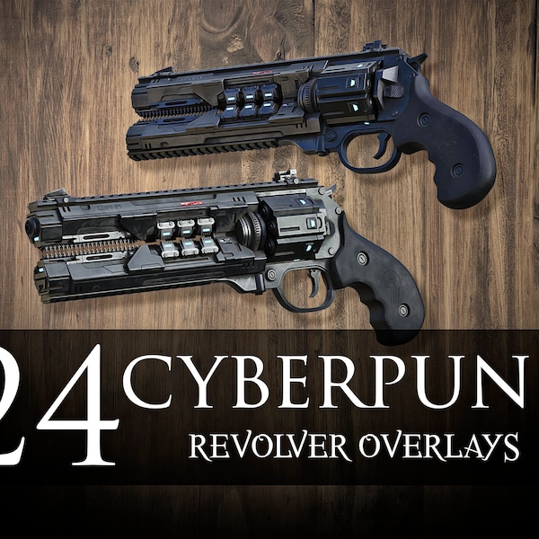 Revolver Cyberpunk - Etsy