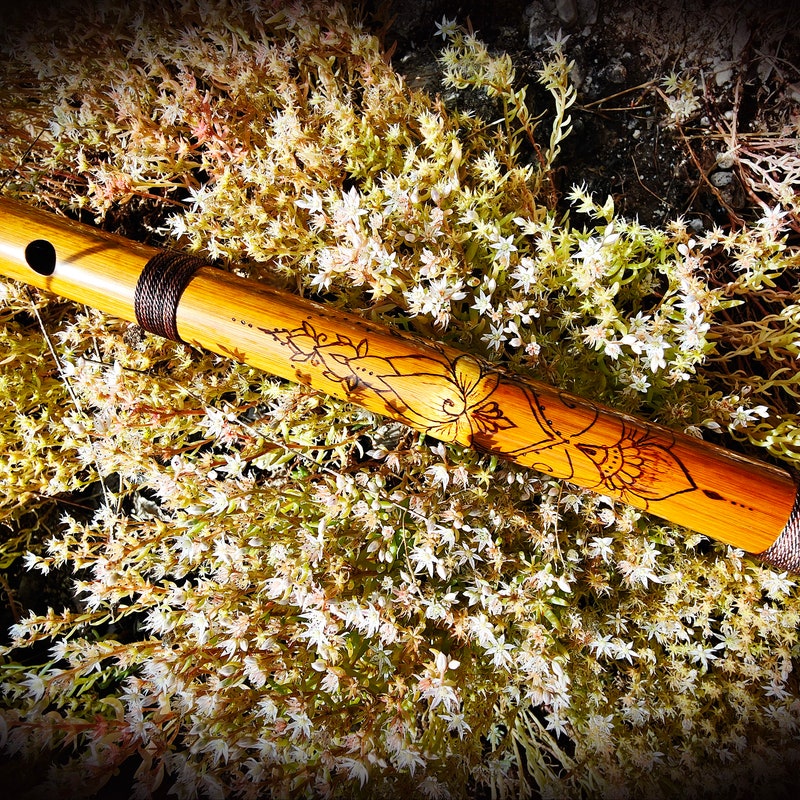 Bamboo Flute - Etsy