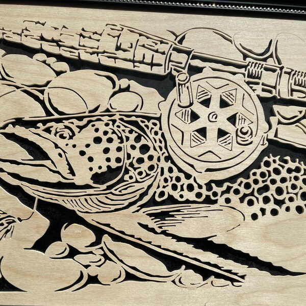 Scroll Saw Portrait - Etsy