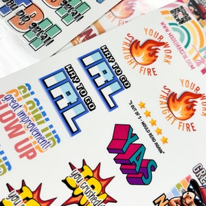 Slang Classroom Reward Stickers | Positive Reinforcement Teacher ...