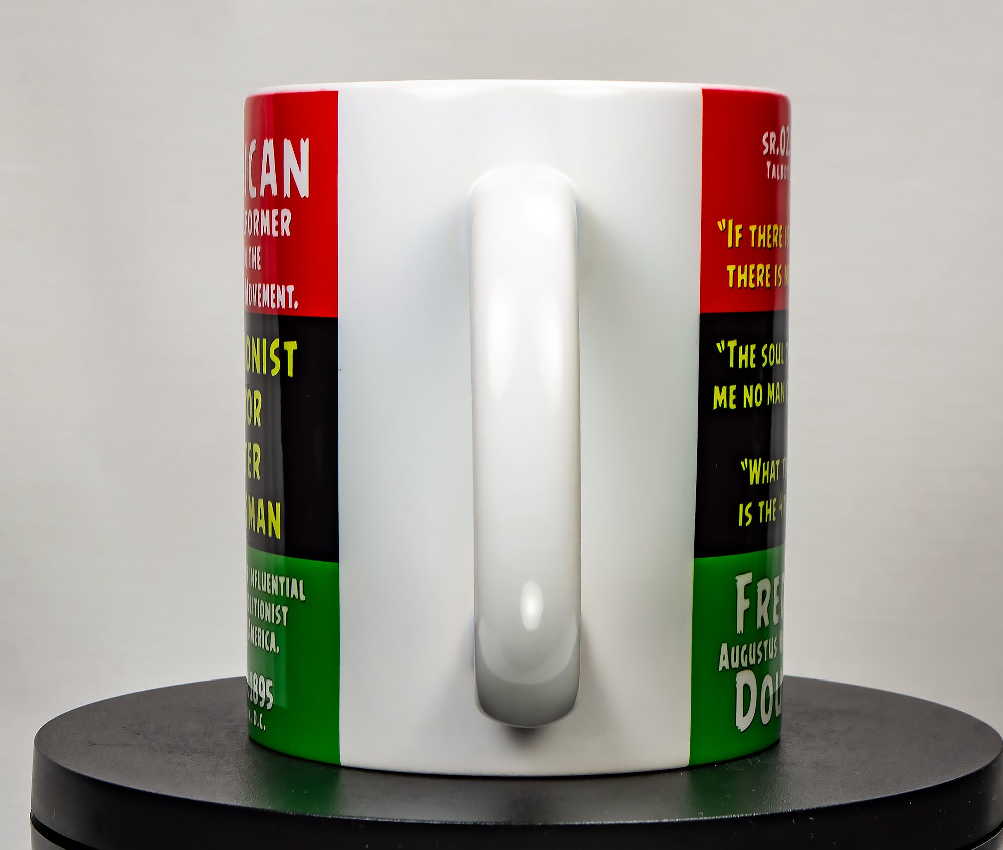 Frederick Douglass Informational Art Mug - Etsy