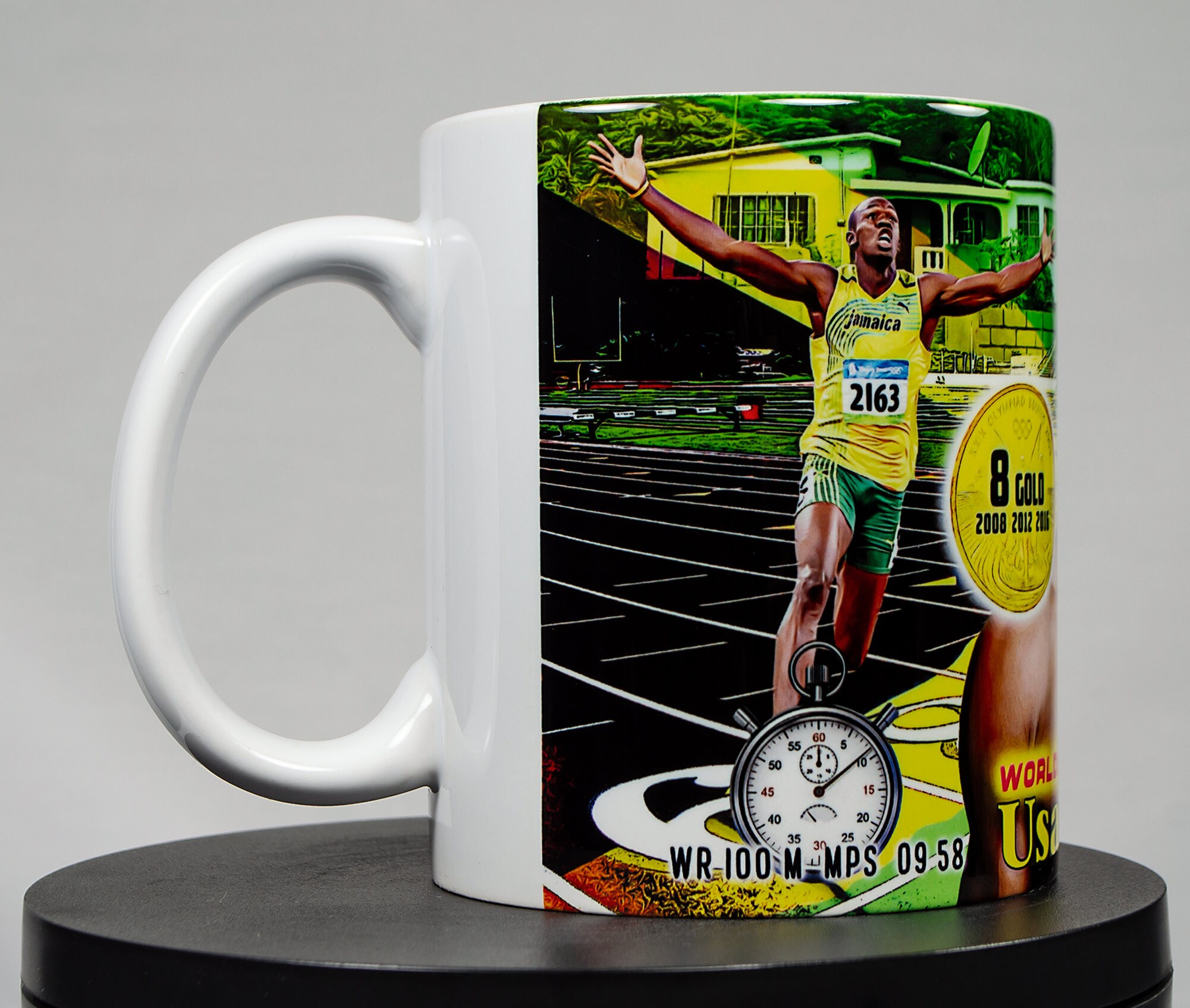 Usain Bolt Worlds Fastest Human Photo Mug. - Etsy