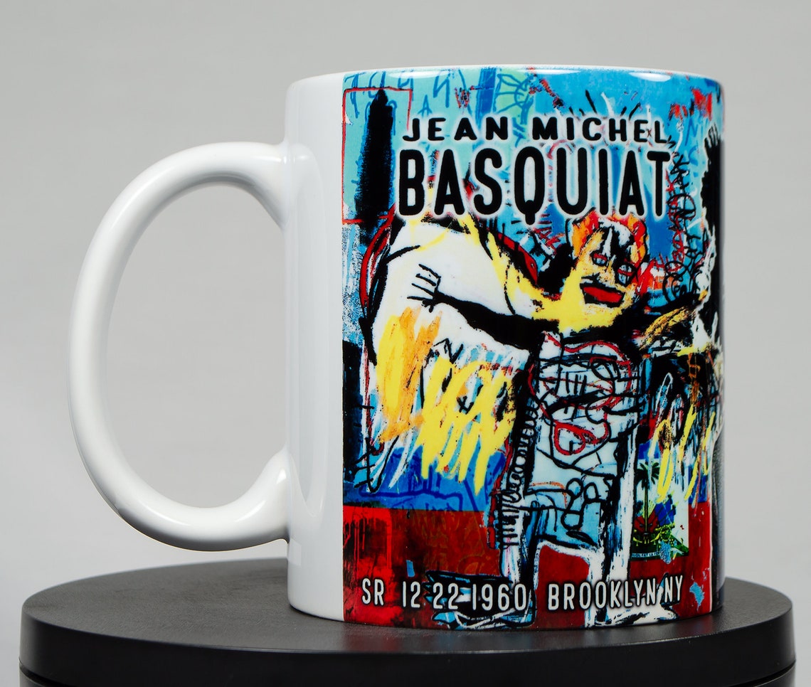 Jean Michel Basquiat Neo-expressionist Movement Mug and - Etsy
