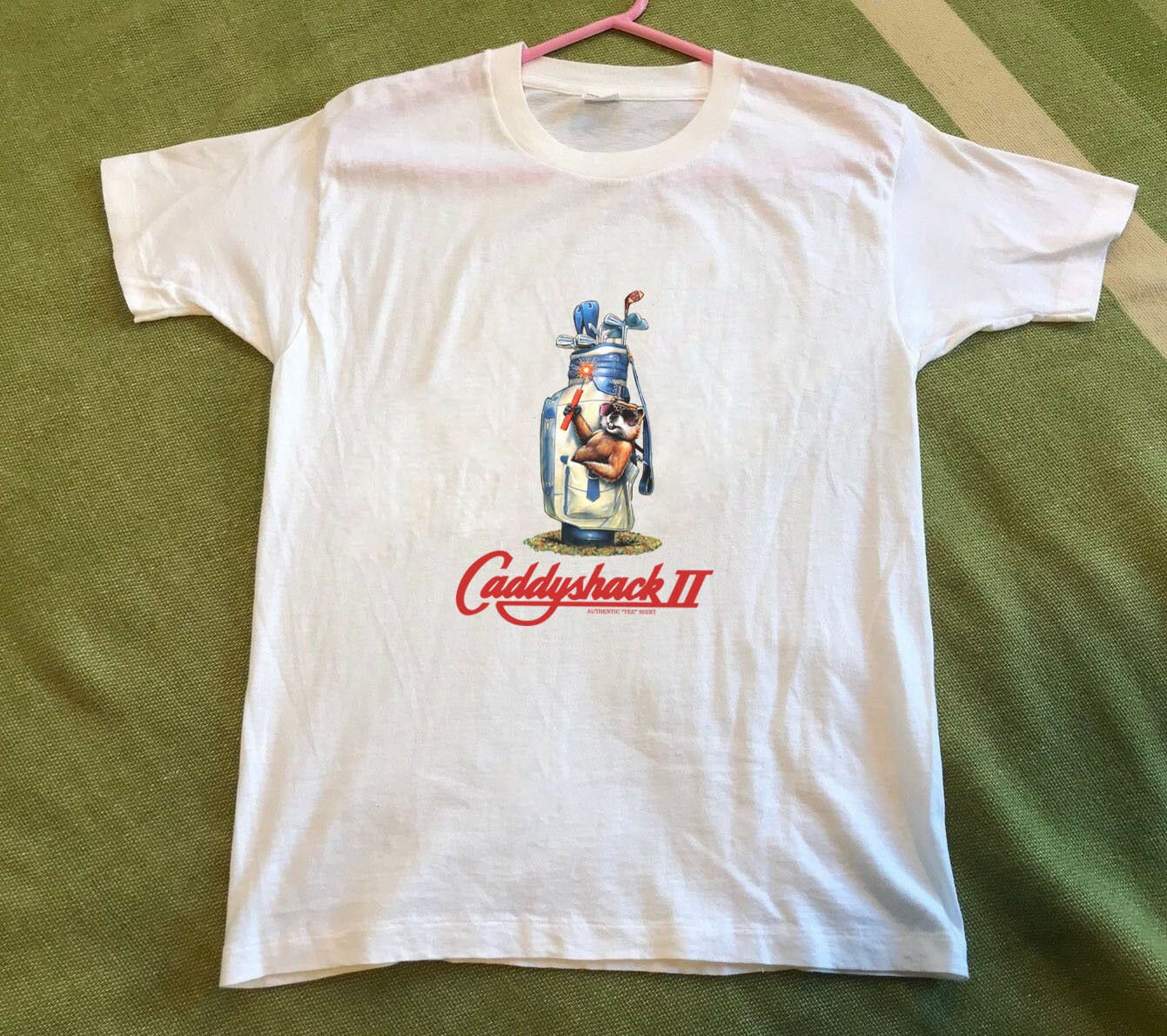New 1988 Untru Vintage Caddyshack II Promo Movie Comedy T-shirt Size ...
