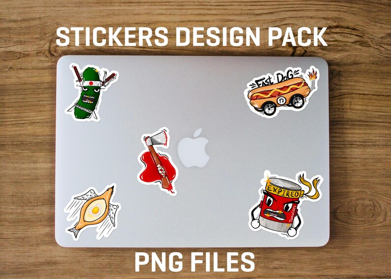 Funny Cartoon PNG Sticker Designs for Planner (digital Download) - Etsy