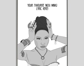 Nicki minaj - Etsy Italia
