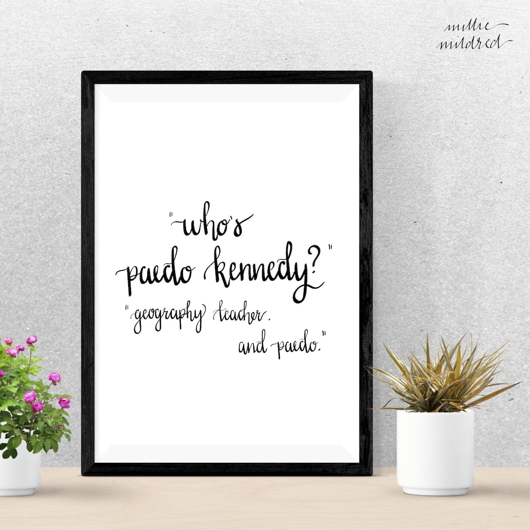 The Inbetweeners Quote / A4 Print / INSTANT DOWNLOAD / Digital - Etsy