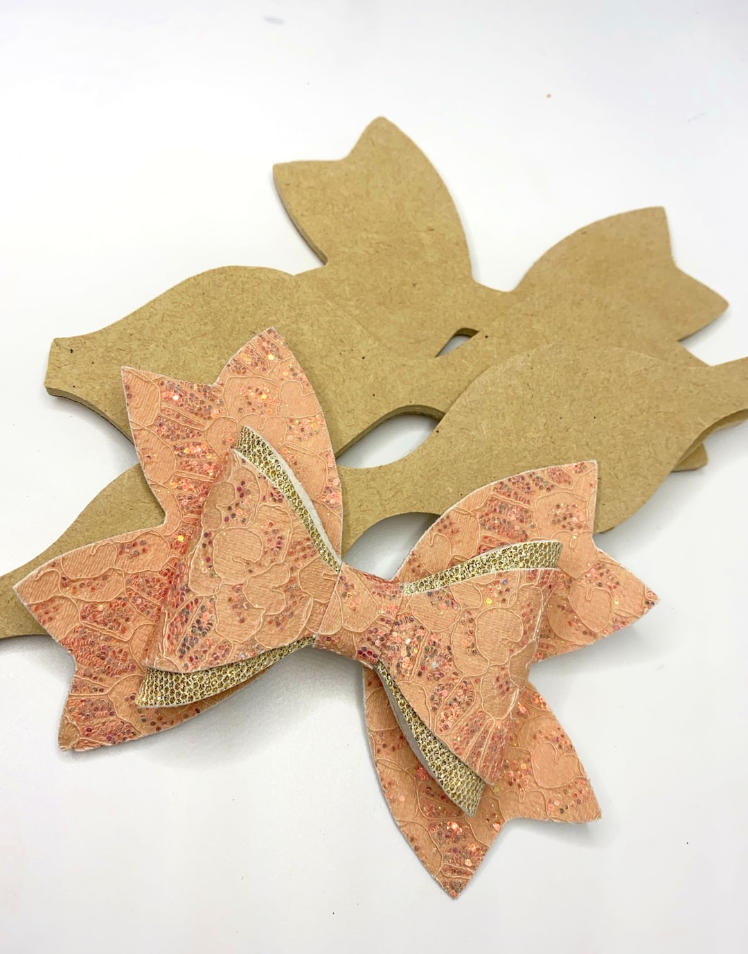 Super Cute Hair Bow Tracing Template Set of 4 Wooden Templates for Easy ...