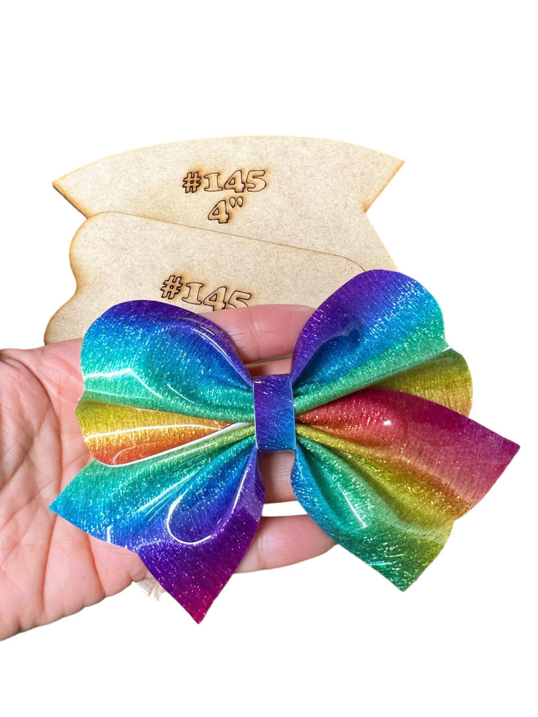 Pinch Bow Tracing Template #145 Easy Hair Bow Making With Templates ...