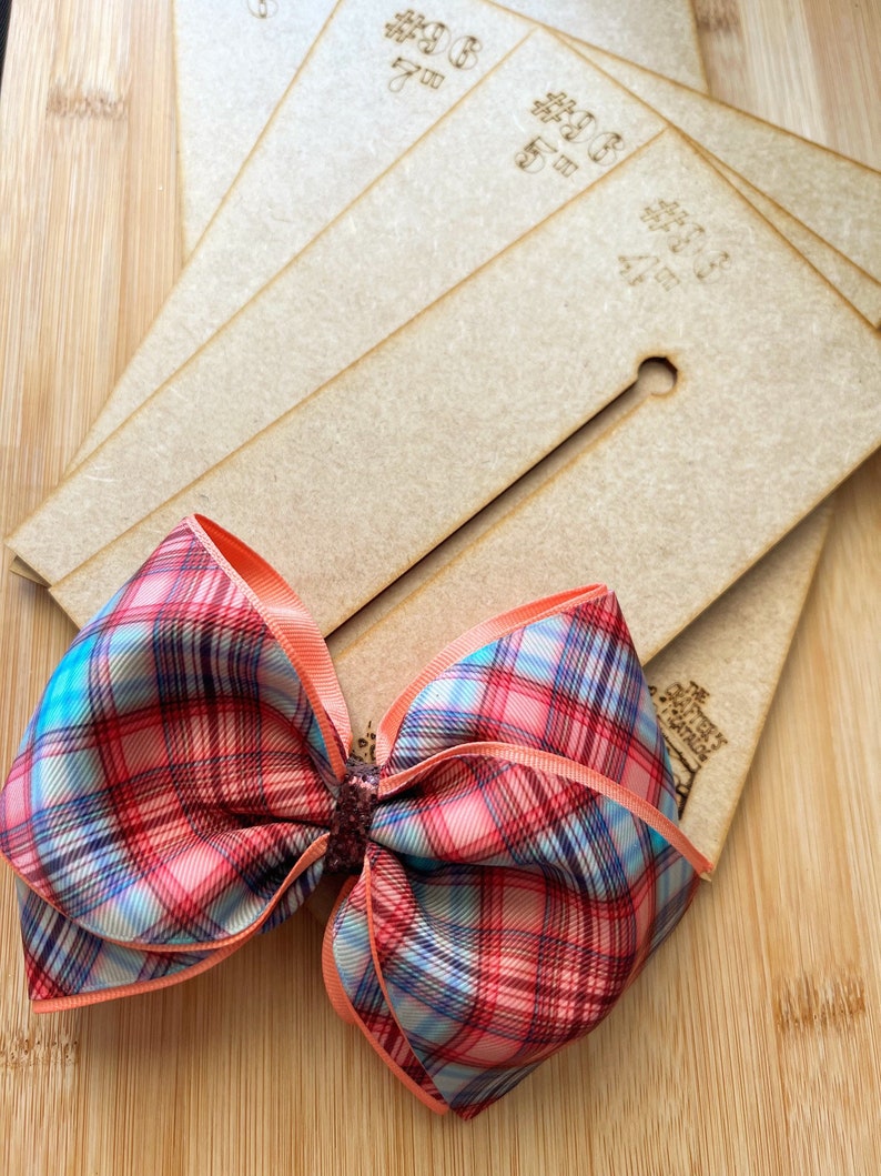 Ribbon Hair Bow Making Boards for Easy Bow Making With Ribbon Hair Bow ...