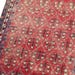3x5 Brick Red Black Vintage Oriental Rug Handwoven Tribal Accent Rug ...