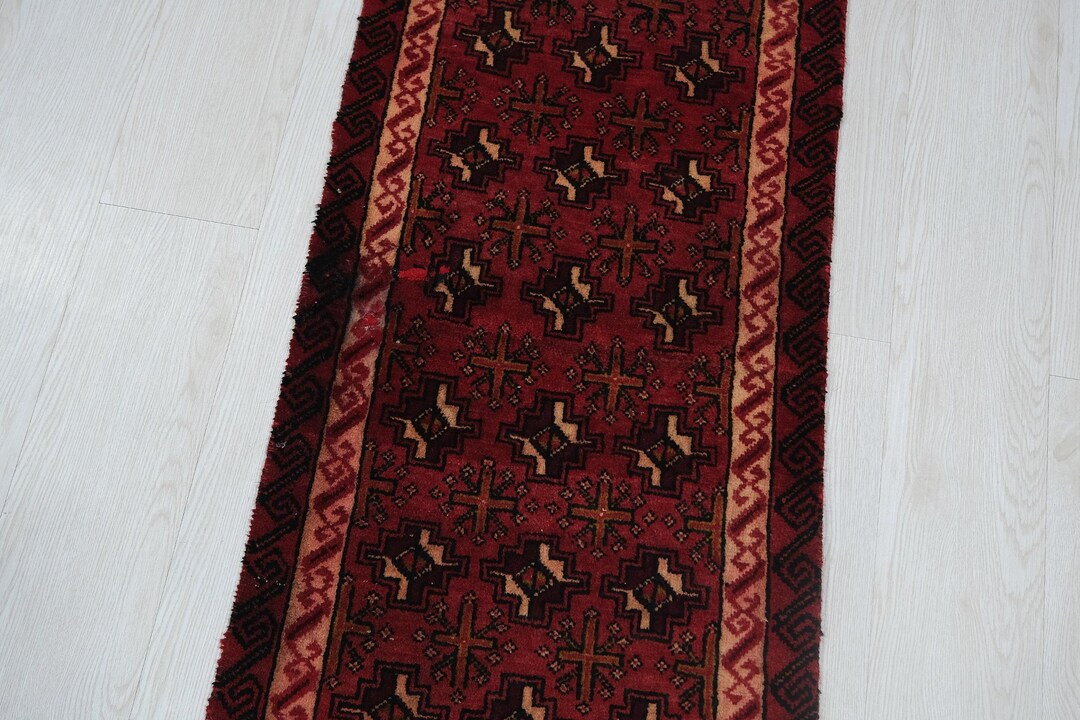 2x4 Handwoven Mini Oriental Rug - 2x4 Scatter Throw Rug for Small ...