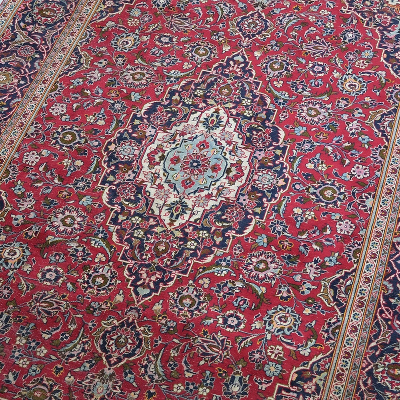 Red Persian Rug - Etsy