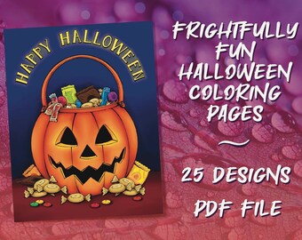 Halloween Coloring Pages for Kids, Halloween Party Activity, Tombstone ...