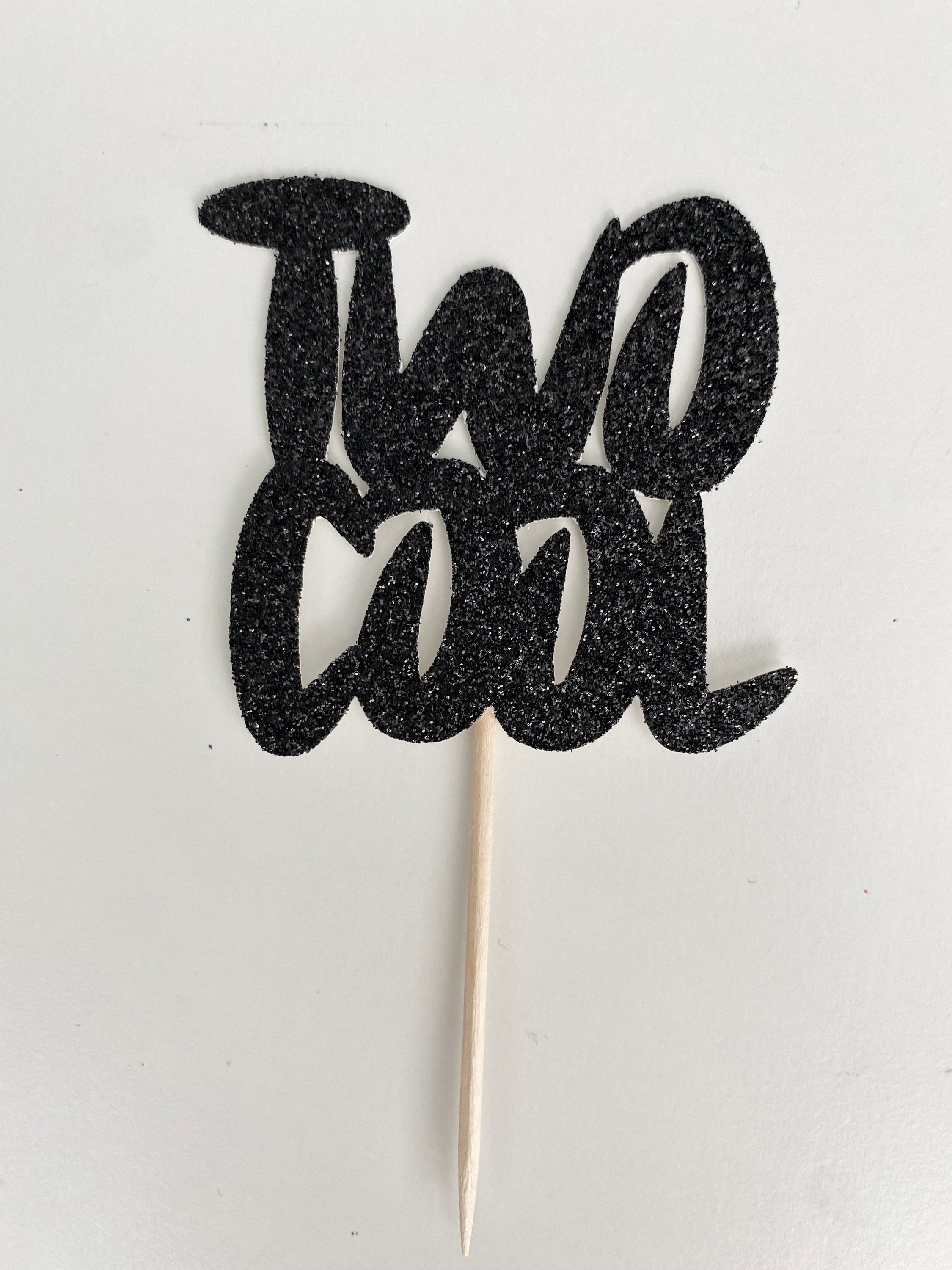 Two Cool Cupcake Toppers Two Cool Birthday Decorations 2nd - Etsy