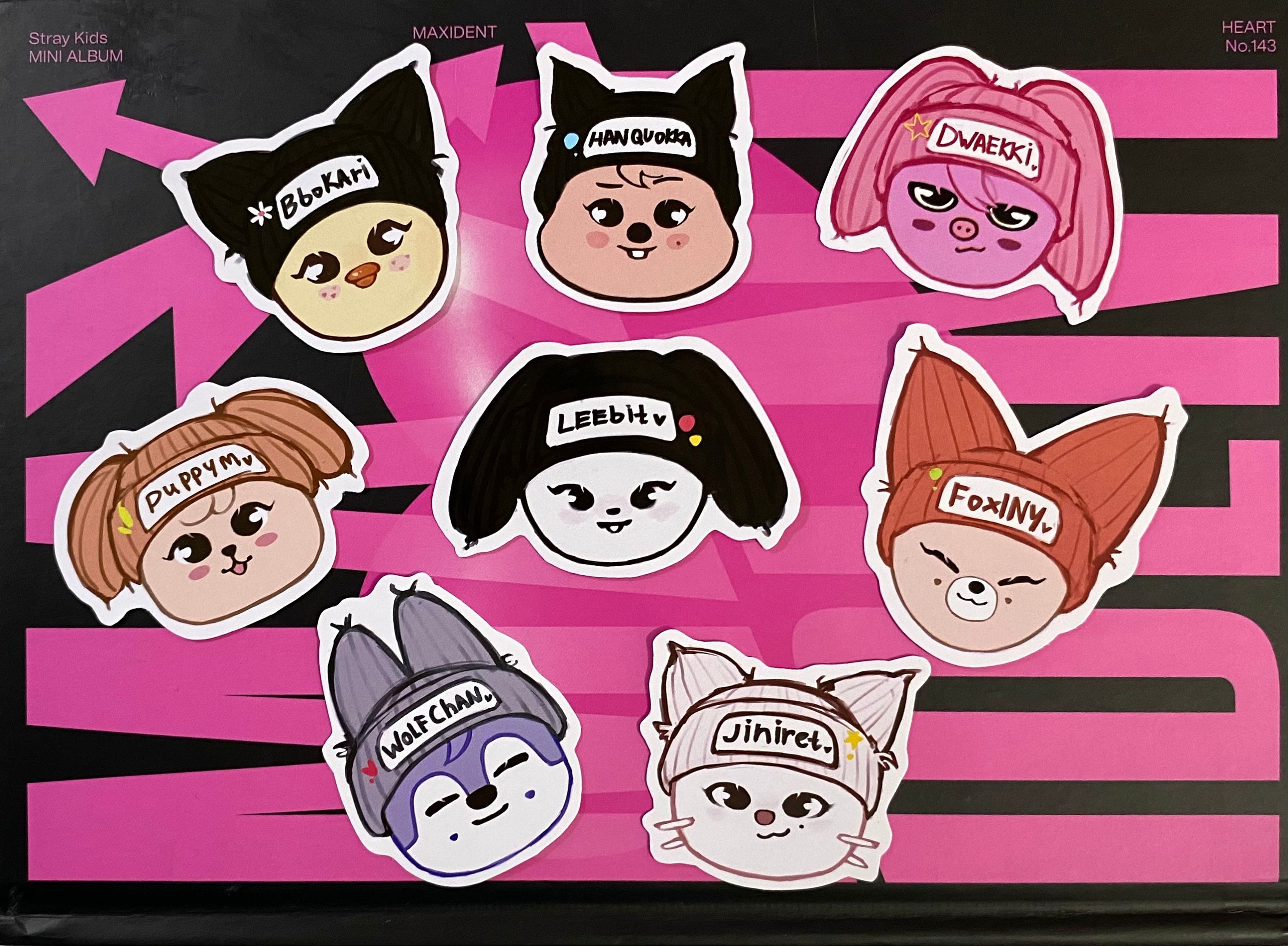 Skzoo From 8 Stickers - Etsy