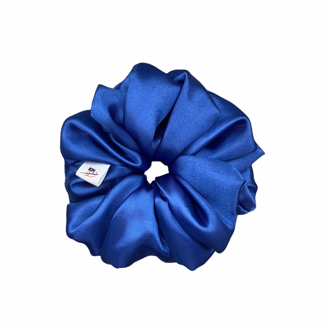 XXL Royal Blue Satin Scrunchie XXL Scrunchie Scrunchy - Etsy